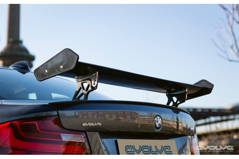 Alpha N Carbon Fibre GTS-Style 4-Way Adjustable Rear Wing Spoiler for