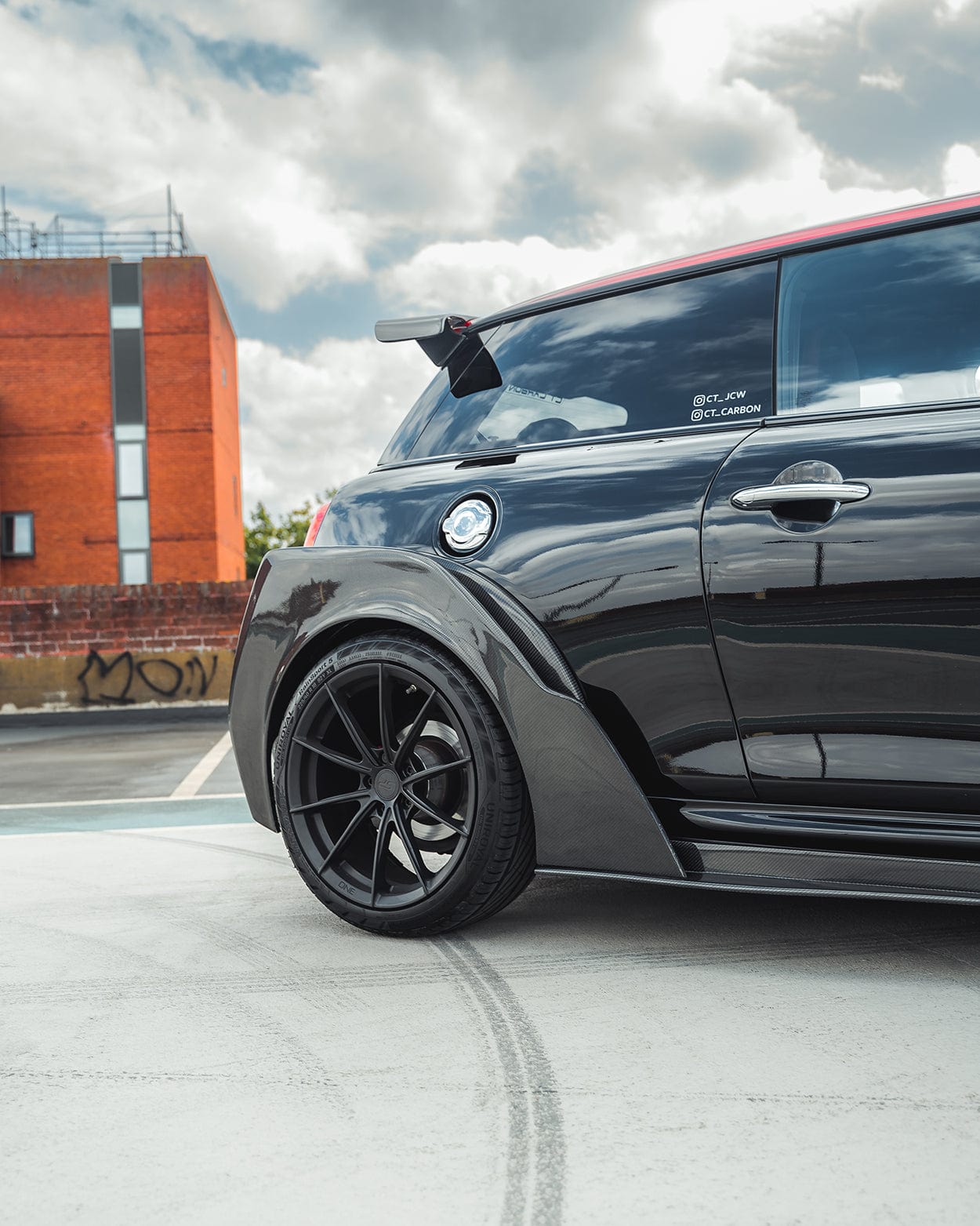 MINI COOPER S F56 JCW SPORT PACK CARBON FIBRE WIDE ARCH KIT