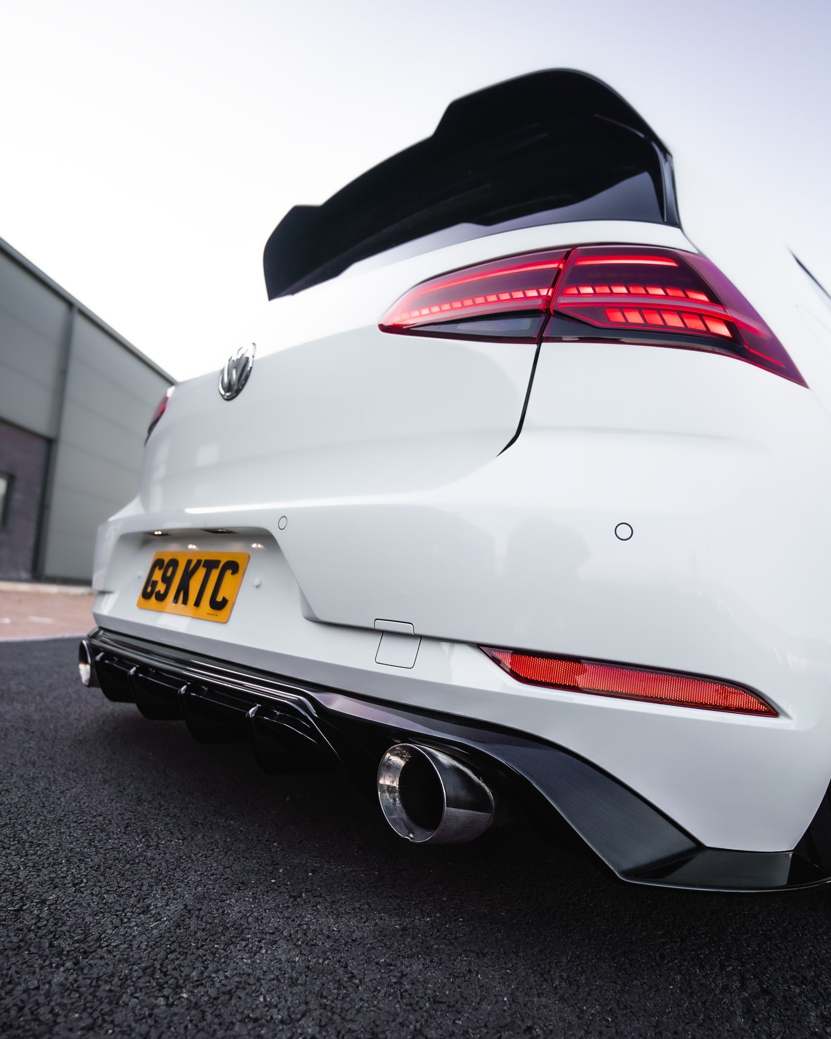 VW Golf, Golf GTI & Golf R Mk7 / Mk7.5 EVO-1 Gloss Black Rear Spoiler