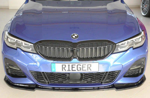 Rieger Front Splitter Gloss Black - 3 Series (G20/G21)