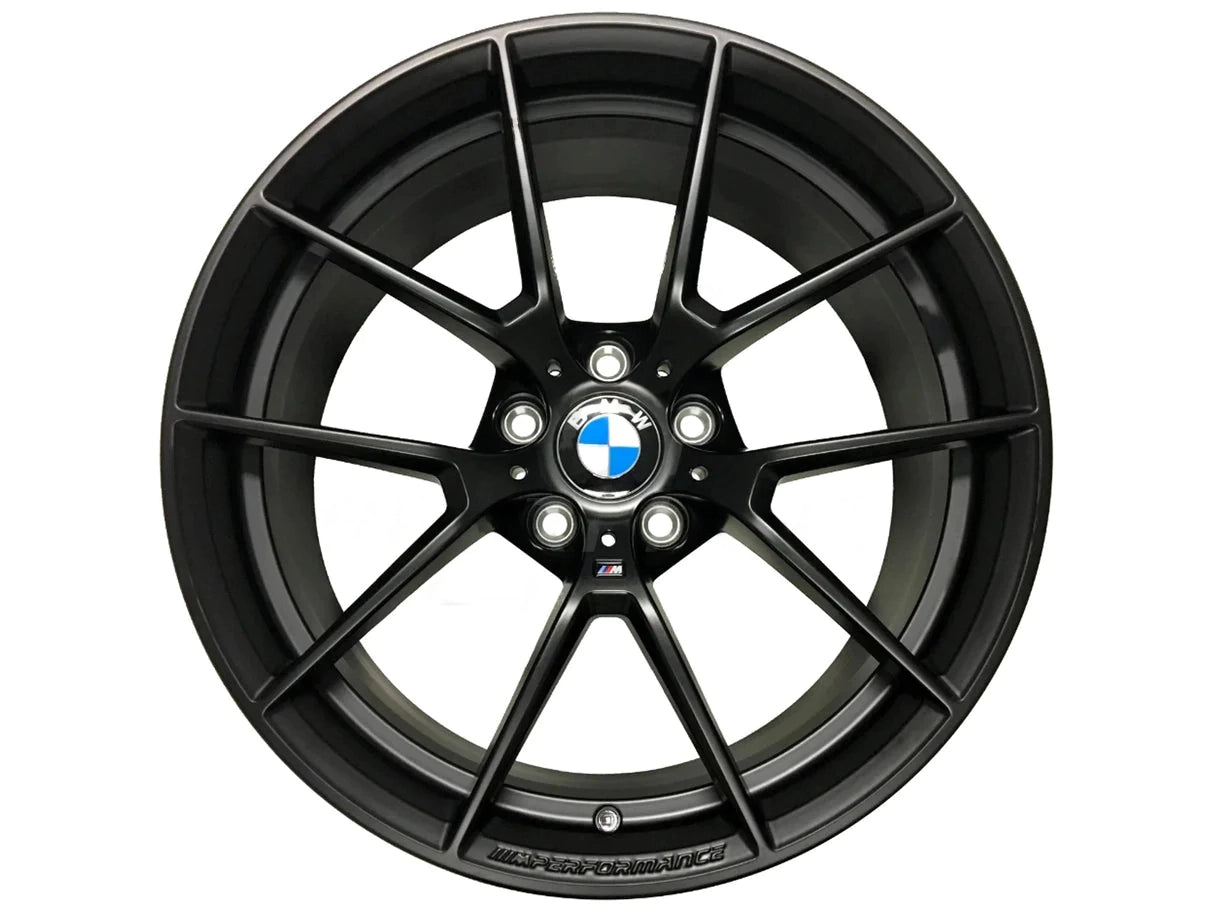 Genuine BMW M Performance 763M Y-Spoke 20 inch Rear Wheel Matte Black
