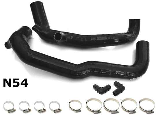 BMS BMW N54 E82 E90 E92 Silicone Inlets (1M, 135i, 335i, 535i & Z4)
