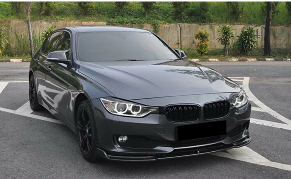 BMW F30 F35 3 Series Front Splitter Gloss Black Standard